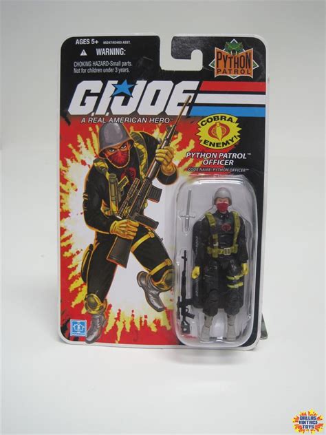 2007 Hasbro Gi Joe Python Patrol Officer