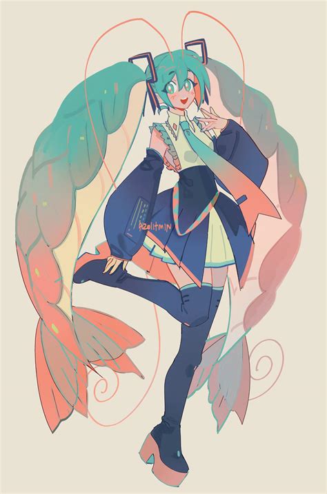 Hatsune Miku Full Of Shrimp Azolitmin R Hatsune
