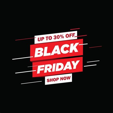 Premium Vector Black Friday Banner Template