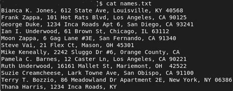 solved 2 these questions pertain to the names txt file a