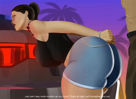 Lucia Gets Busted By Greco Hentai Foundry