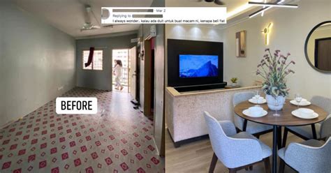 Renovate Ruang Tamu Apartment Madeleine King