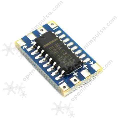 max3232 rs232 transceiver module open impulseopen impulse