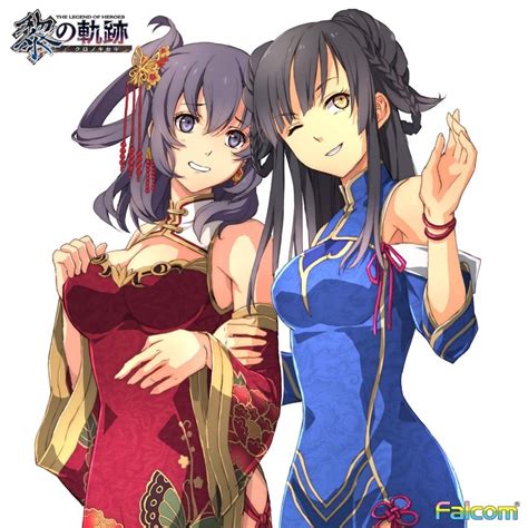 Rixia Mao And Ashen Lu Eiyuu Densetsu And 2 More Danbooru