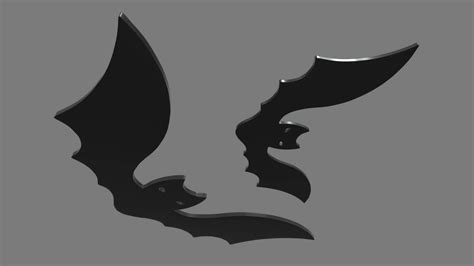 Bats Candy Cookie 3d Model By Viperjr3d