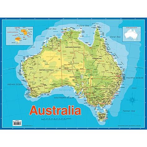 🇦🇺 Map Of Australia Your For Australian Teaching Aids