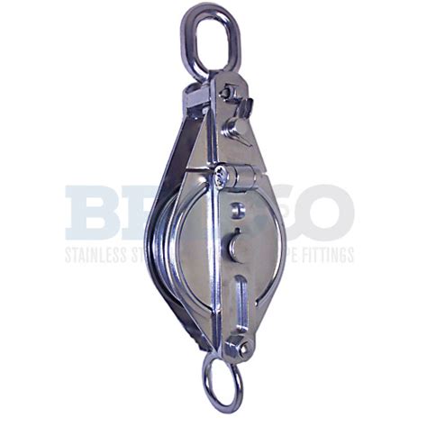Stainless Steel Snatch Block Bridco Australia