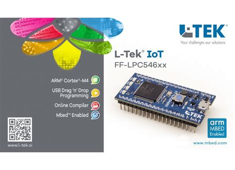 L Tek FF LPC546XX Development Board Supported By Keil UVision IDE L Tek