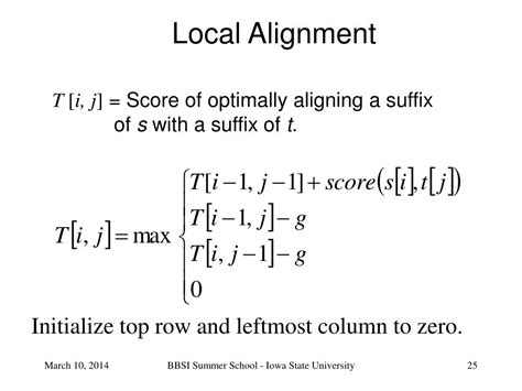 ppt module a fundamental algorithms in sequence analysis powerpoint