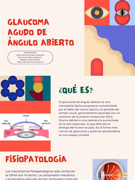 Glaucoma Agudo De Ángulo Abierto Pdf Glaucoma Ojo Humano