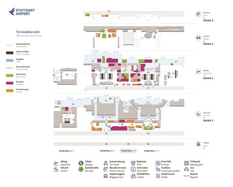 Stuttgart Airport Terminal 1 Map Most Up To Date All Maps