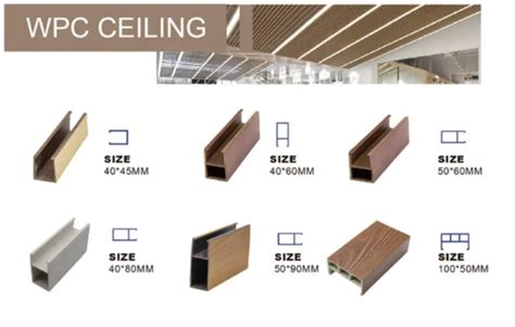China Customized Wpc Ceiling Panel Manufacturers Suppliers Factory Free Sample