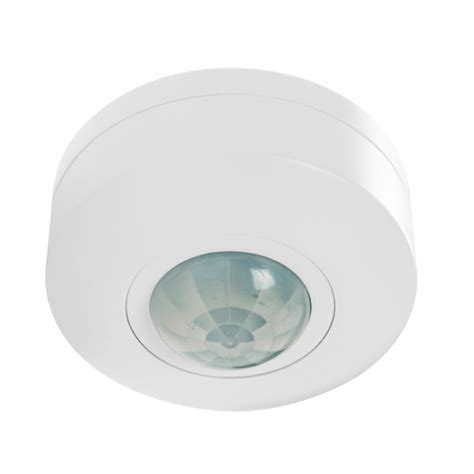 Sensor De Movimiento Infrarrojo 360° Interior Para Foco Led Fluorescente O HalÓgeno Blanco