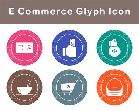 E Commerce Vector Icon Set 20393129 Vector Art At Vecteezy