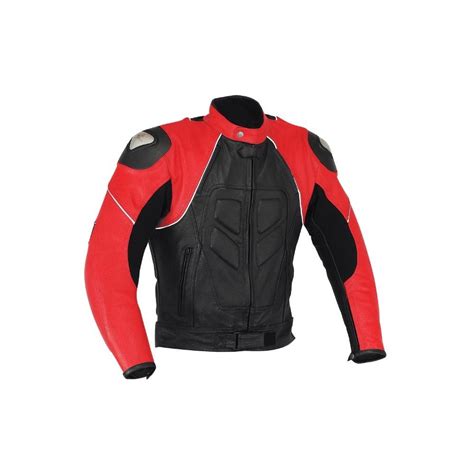 Chaqueta De Cuero Goyamoto GM 163 Roja