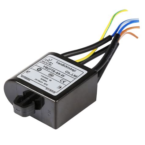 Yanbixin AC Power Line Emi Filter 16A 120V 250V Compact Power Filter