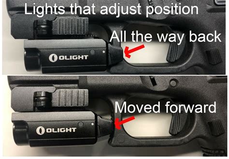 Kydex Trigger Guard For Glock 17 22 With Light Attached Black EBay