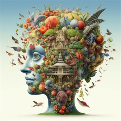 Premium Ai Image Female Healthy Diet Illustration Concept Art Wallpaper