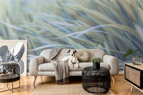 Buy Wavy Grass Wallpaper Online Happywall
