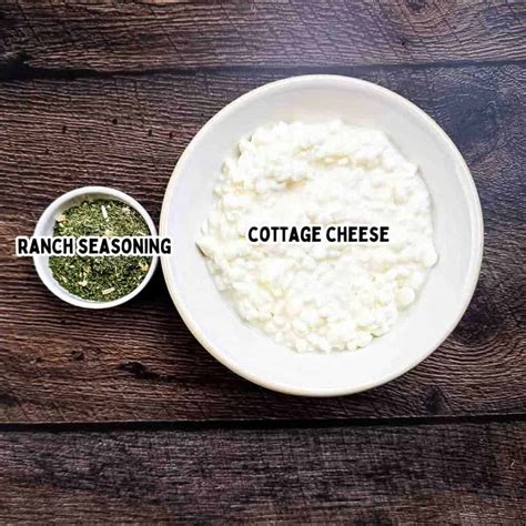 Easy Cottage Cheese Ranch Dip 2 Ingredients Winding Creek Ranch