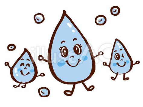 水滴イラスト No 485709｜無料イラスト・フリー素材なら「イラストac」