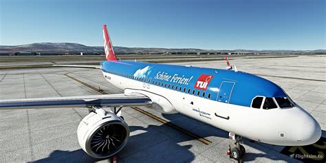 A32nx Flybywire Airbus A320neo Tui Old Livery D Agep 8k Para