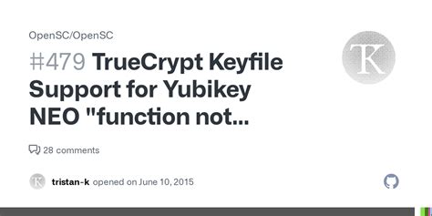 Truecrypt Keyfile Support For Yubikey Neo Function Not Supported Issue Opensc Opensc