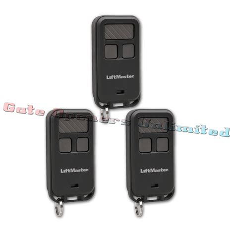 Liftmaster 890max 3 Pack 3 Button Mini Remote Control