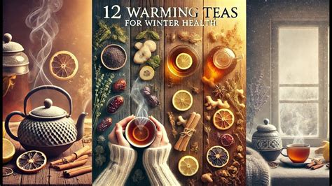 몸을 따뜻하게 해주는 12가지 건강차 Youtube