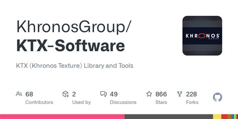 Github Khronosgroupktx Software Ktx Khronos Texture Library And Tools
