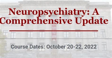 Harvard Neuropsychiatry A Comprehensive Update 2022 DrSkool