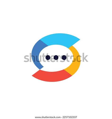 Letter S Chat Vector Logo Company Stock Vector Royalty Free