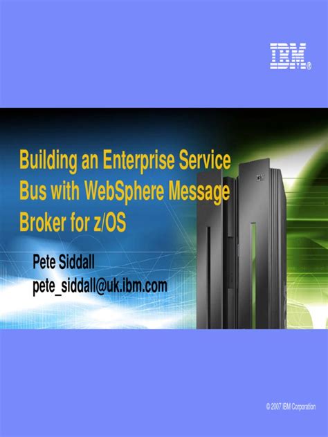 building an esb with websphere message broker october ps pdf soap operating system