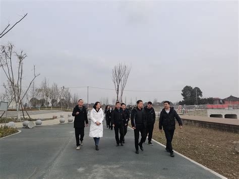 都江堰人民渠一处党委副书记吴平勇一行到三星湖调研 德阳高新发展有限公司