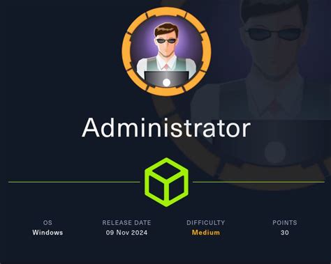 Htb Administrator Writeup Suces Blog