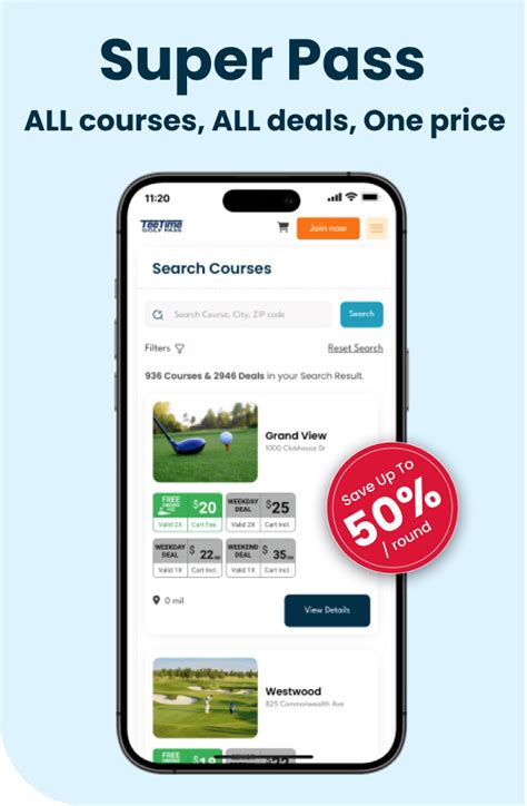 Super Pass Get All Courses And All Deals In One Golf Pass Teetime