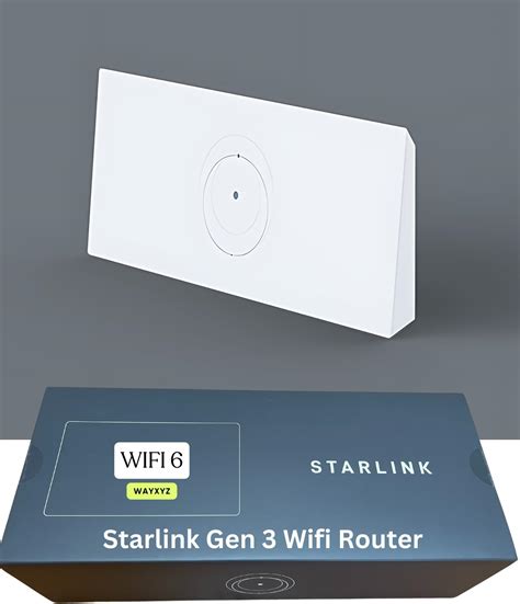 Starlink Wi Fi 6 Tri Band Router Up To 3 Gbps Extends Wifi Coverage Up To 3200 Sq