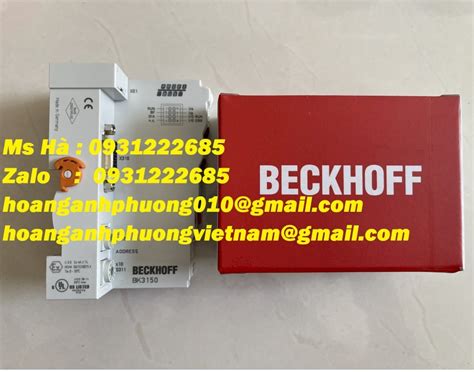 Chính Hãng 100 Bk3150 Profibus Compact Bus Coupler Beckhoff