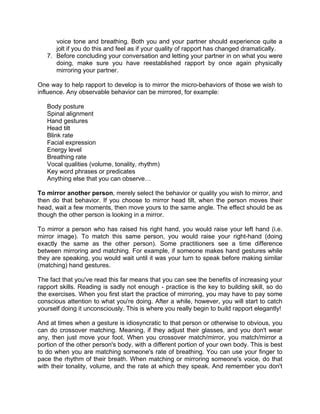 Nlp Communication Skills PDF