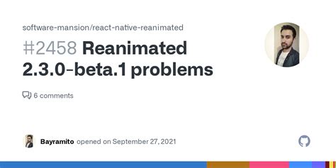 Reanimated Beta Problems Issue Software Mansion React