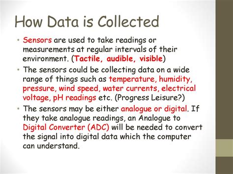 Data Logging Gcse Ict Ppt Download