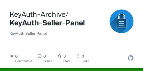 Github Keyauth Archivekeyauth Seller Panel Keyauth Seller Panel