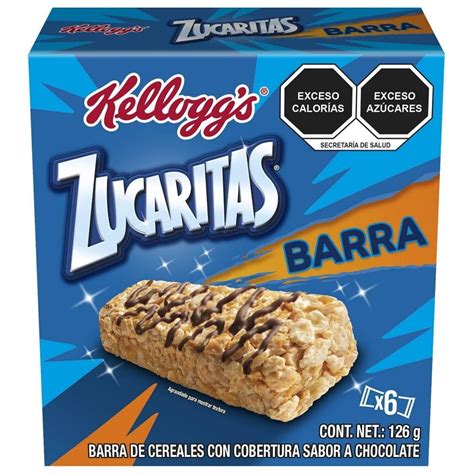 Barras De Cereal Kellogg S Zucaritas 6 Barras De 21 G C U Walmart