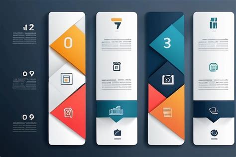 Infographics Template 7 Options Data And Information Visualization Dynamic Infographics
