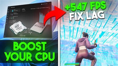 How To Boost CPU Or Processor For GAMING In Windows Boost FPS Performance YouTube