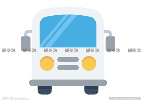 大巴头设计图 交通工具 现代科技 设计图库 昵图网