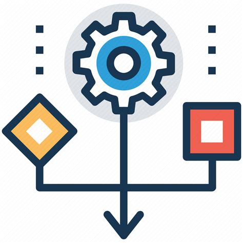 Procurement Share Data Systematic Workflow Workflow Process Icon