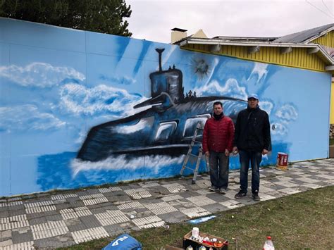 Pintaron Un Mural En Homenaje Al Ara San Juan Sobre Calle Thorne