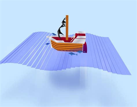 css动画效果代码，海盗船动画素材 17素材网
