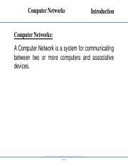 Understanding Computer Networks Applications Hardware And Course Hero